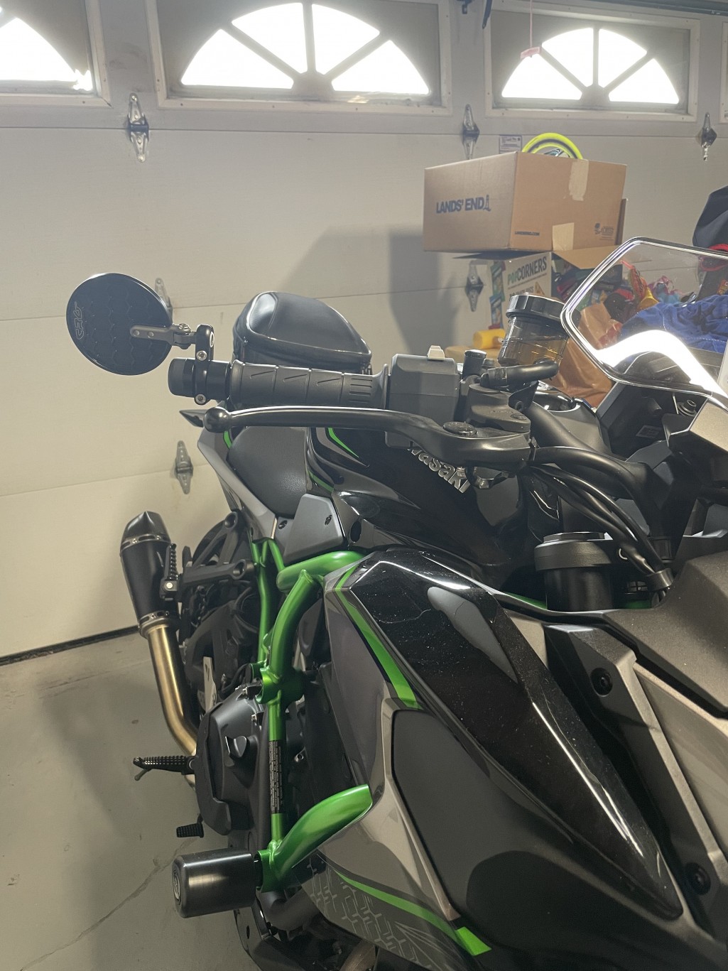 New mirrors and windshield - Modifications, Accessories, and Appearance ...