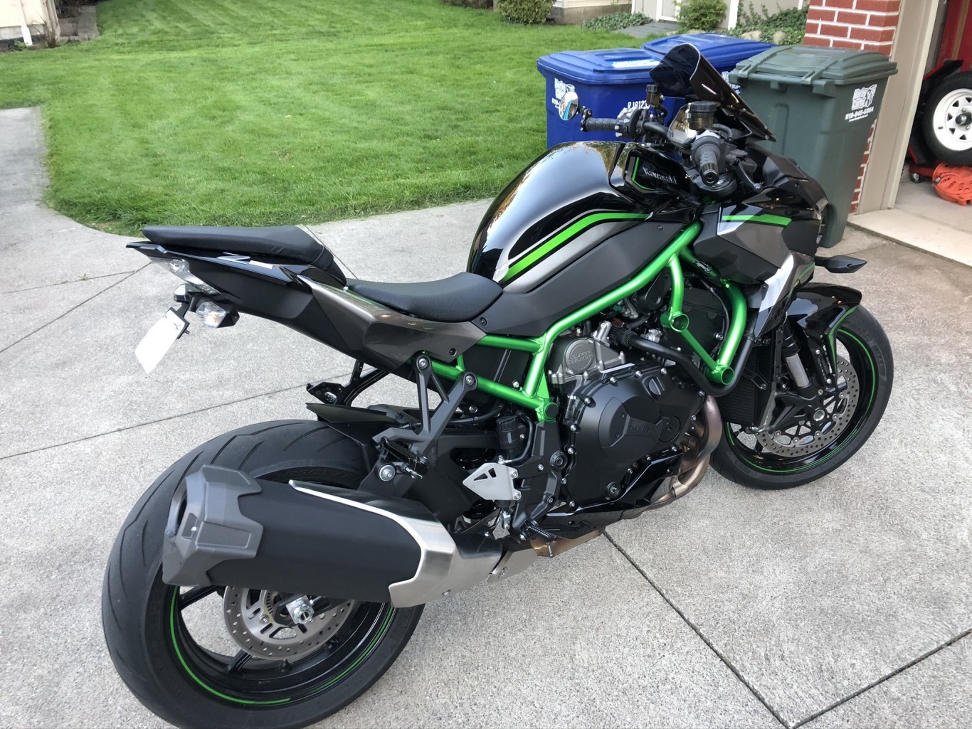 Mods so far... - Modifications, Accessories, and Appearance - Kawasaki Z H2