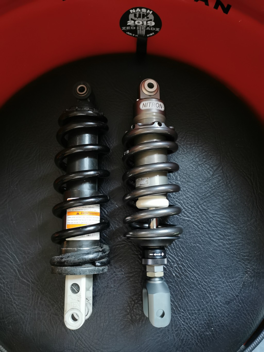 Nitron shock - Suspension, Set-up and Modifications - Kawasaki Z H2